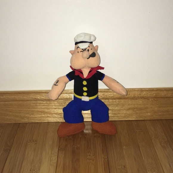 Toys | Vintage Popeye The Sailor Man Plush | Poshmark